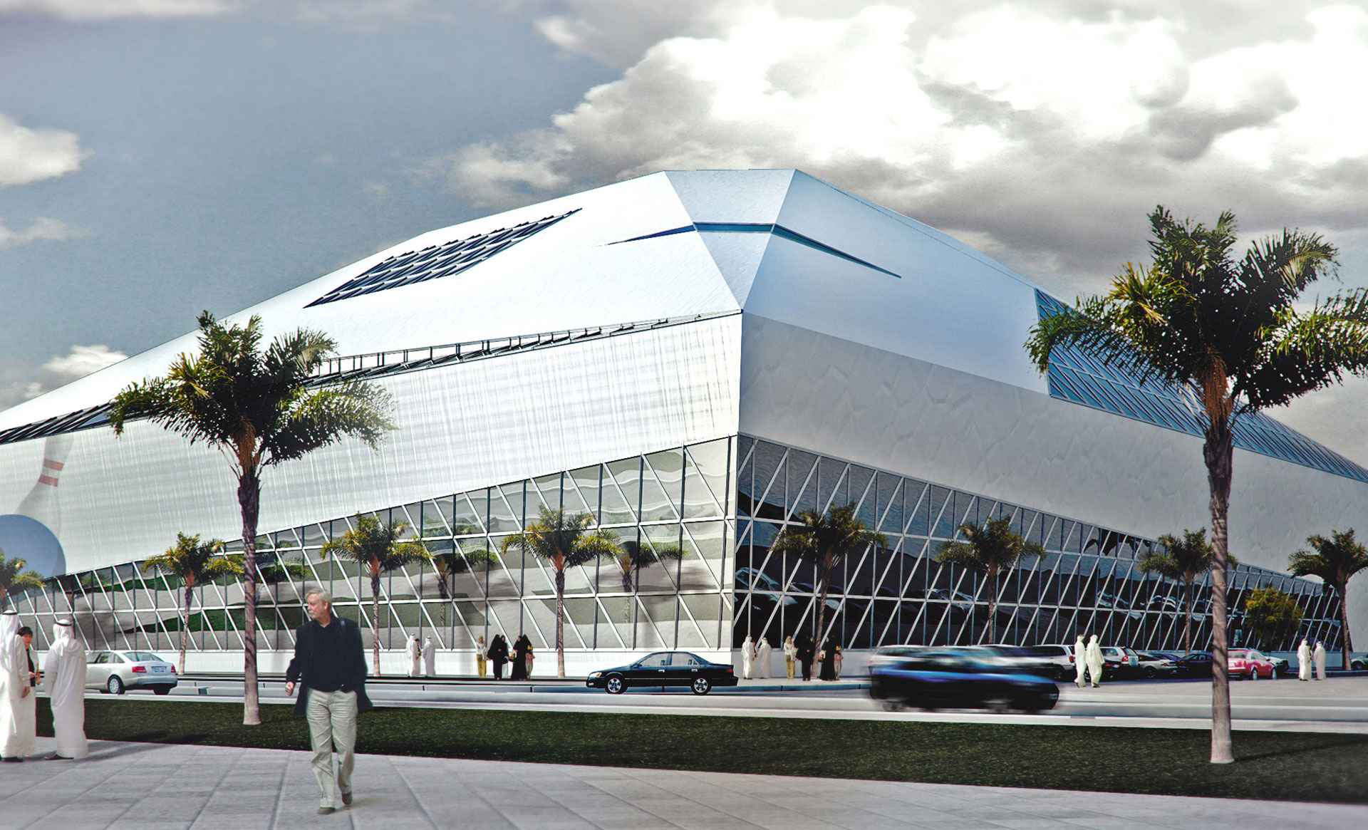 Kuwait bowling sports club car park | Dar SQC International Consultants