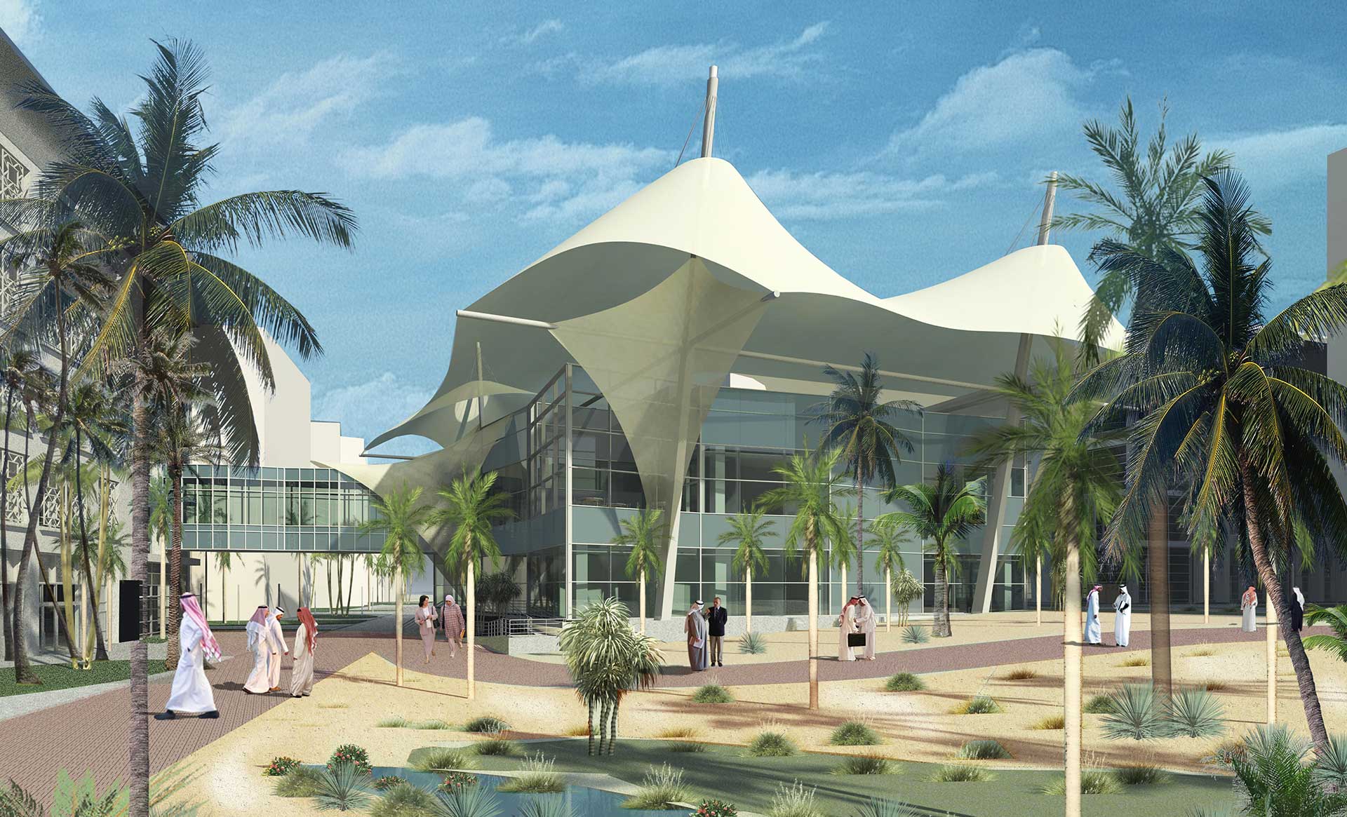 Kuwait university faculty club | Dar SQC International Consultants