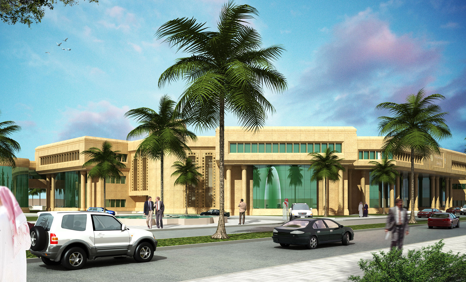 Paaf administration building | Dar SQC International Consultants