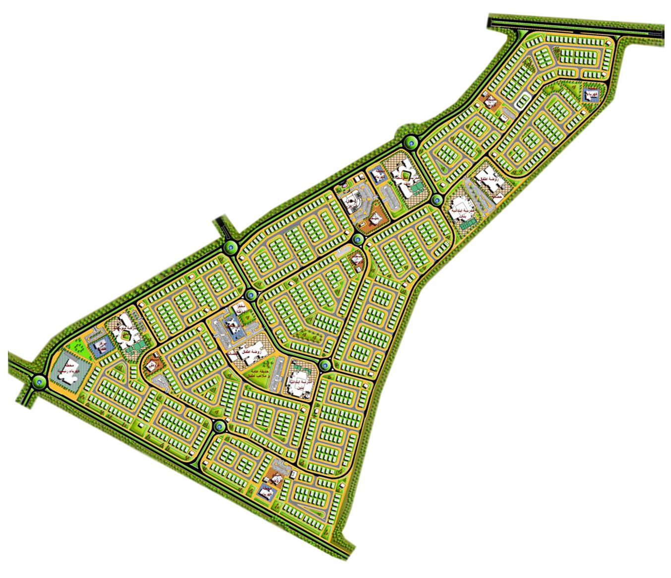 Jaber al ahmed city | Dar SQC International Consultants